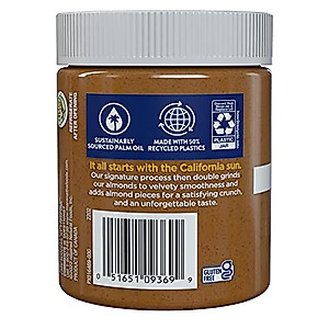 MaraNatha No Stir Crunchy Almond Butter, 12 oz Jar