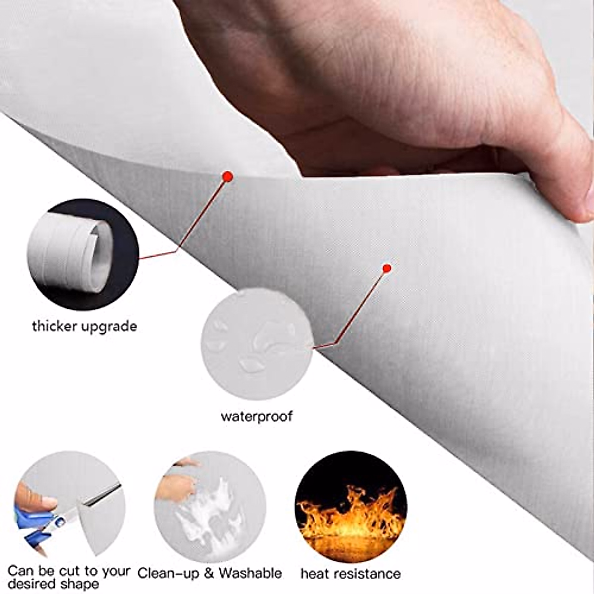 Superior 9 Pack Super Non-stick, Dupont Teflon Re-usable Food Dehydrator Sheets for Excalibur 2500, 2900, 3500, 3900 or 3926t. Sheet Measures 14” X 14” Fits Excalibur 5 and 9 Trays.