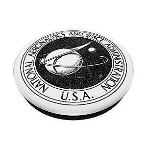 NASA Vintage Logo PopSockets PopGrip: Swappable Grip for Phones & Tablets