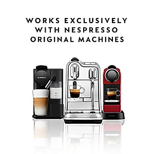 Nespresso Capsules OriginalLine, Roma Intenso, Medium Roast Coffee, 50 Count Coffee Pods, Brews 1.35oz (ORIGINAL LINE ONLY)