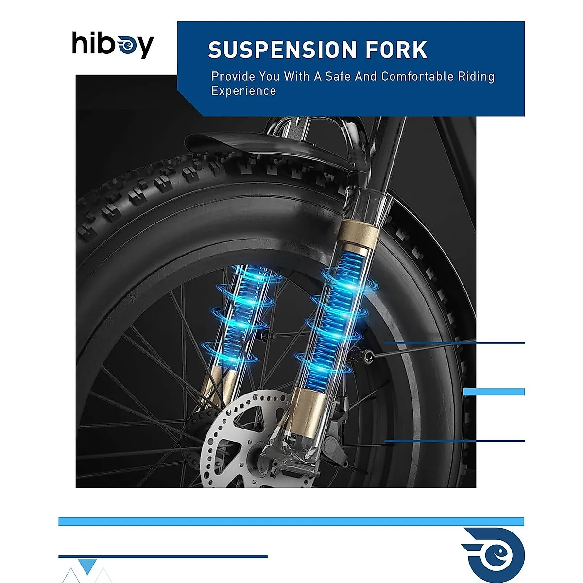 Hiboy Electric Bike x2(Black x1, White x1), 500W Motor (9600W Peak), 720WH Removable Battery, 25MPH Top Speed, 20"x4.0" Fat Tire E-Bike