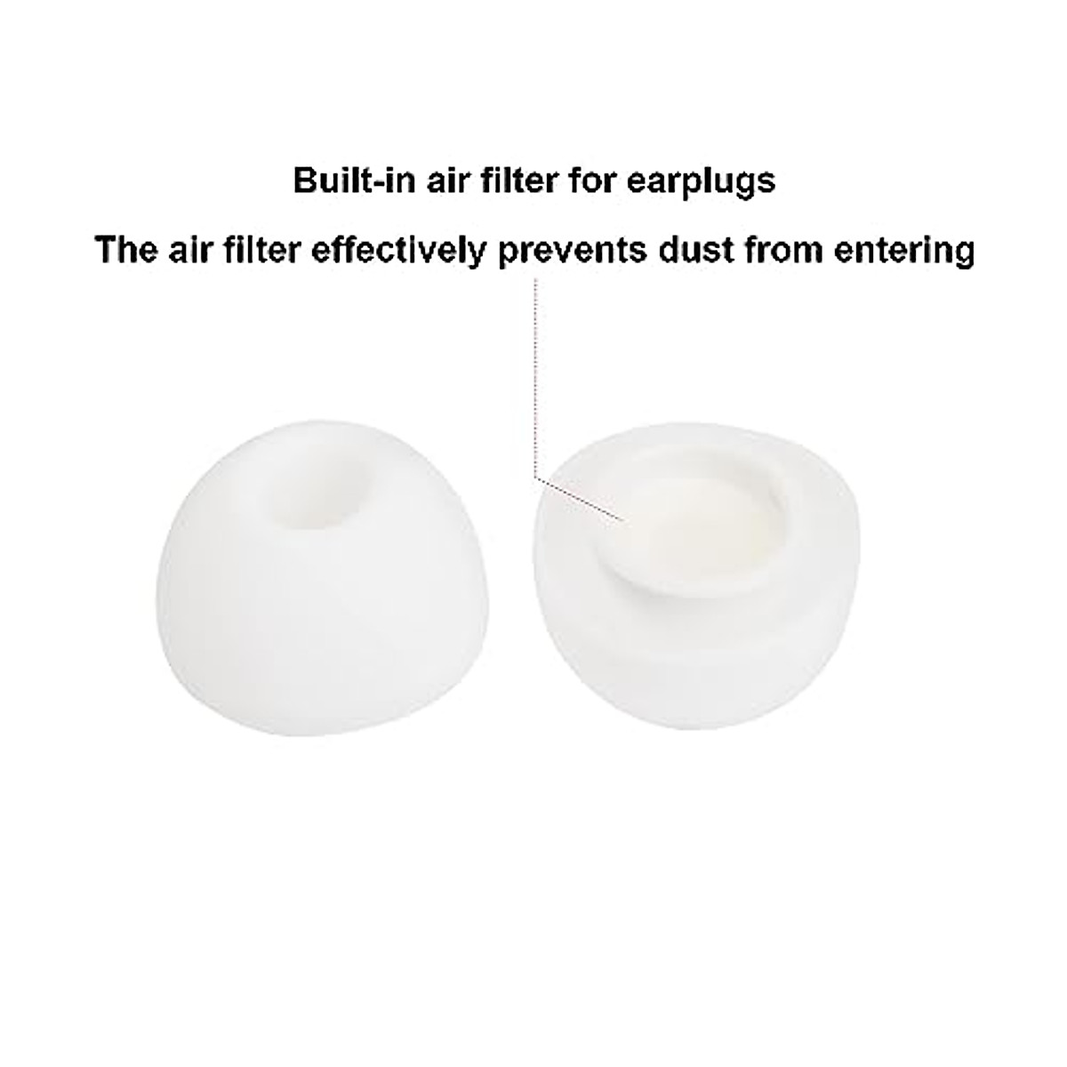 3 Pairs AirPods Pro Ear Tips Replacement for AirPods Pro, Silicon ...