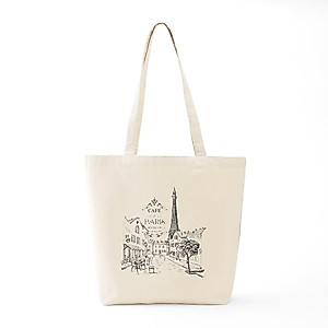 CafePress Cafe Paris Tote Bag Canvas Tote Shopping Bag