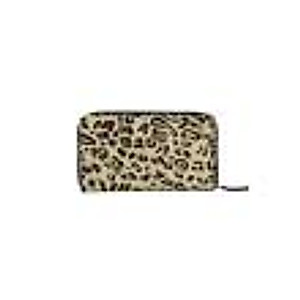 Tan & Brown Western Zippered Handheld Clutch for Women