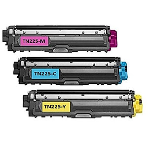 Calitoner Compatible Laser Toner Cartridges Replacement Brother TN221 TN225 for Brother MFC-9130CW, MFC-9330CDW, MFC-9340CDW, HL-3140CW, HL-3170CDW Printer- (3 Pack)