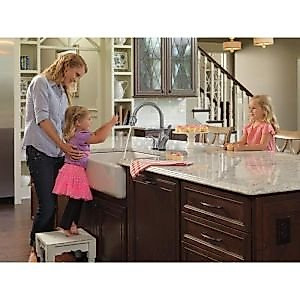 Delta Faucet Leland Touch Kitchen Faucet Brushed Nickel, Kitchen Faucets with Pull Down Sprayer, Kitchen Sink Faucet, Touch Faucet for Kitchen Sink, Touch2O Technology, Arctic Stainless 9178T-AR-DST