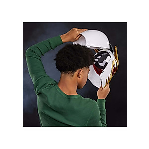 Power Rangers Lightning Collection Premium Replica Helmet with Display Stand (Lord Drakkon)