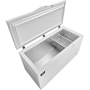 Global Industrial Chest Freezer, 15.4 Cu. Ft., White
