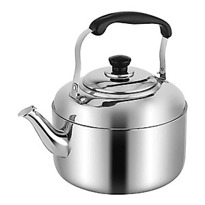 Camping Kettle Camping Kettle Whistling Tea Kettle 6.2L Large Capacity Tea Pots for Stove Stainless Steel Water Kettle Coffee Electric Coffee Electric