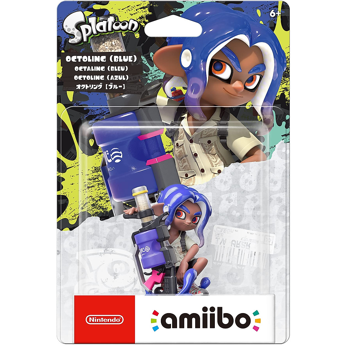 amiibo - Octoling (Blue) - Splatoon Series