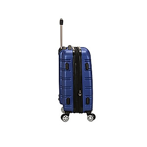 Rockland Melbourne Hardside Expandable Spinner Wheel Luggage, Blue, Carry-On 20-Inch