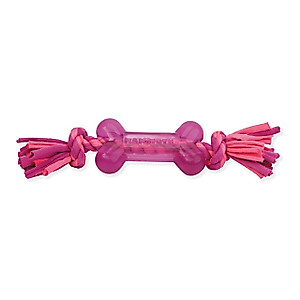 Mammoth Cloth Rope with TPR Bone Toy, Small