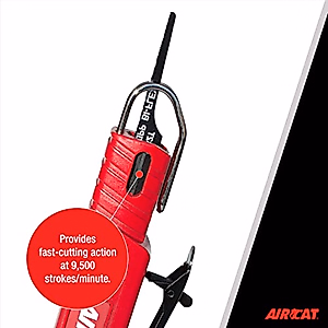 AIRCAT Pneumatic Tools 6350 Low Vibration Reciprocating Air Saw 9,500 Strokes per Minute