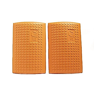 TSE Safety TSE-PPKS TSE-PRO Heavy Duty Padding Pocket Knee Savers with Extra Thick Foam Cushion, Soft Inner Liner, Adjustable One Size, Hi-Viz Orange