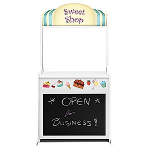 Delta Children at-Home Artist Center - Deluxe Double-Sided Easel and Storage Unit, Grey