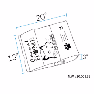 Casual Home 100% Natural Pine Wood Non-Clumping Cat Litter Wood Pellets