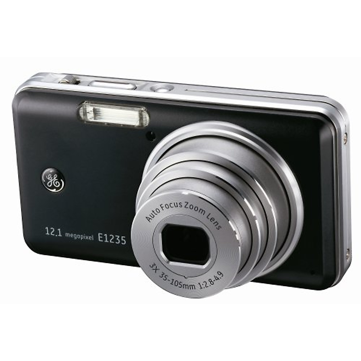 GE-E1235 12MP Digital Camera with 3X Optical Zoom (Black)