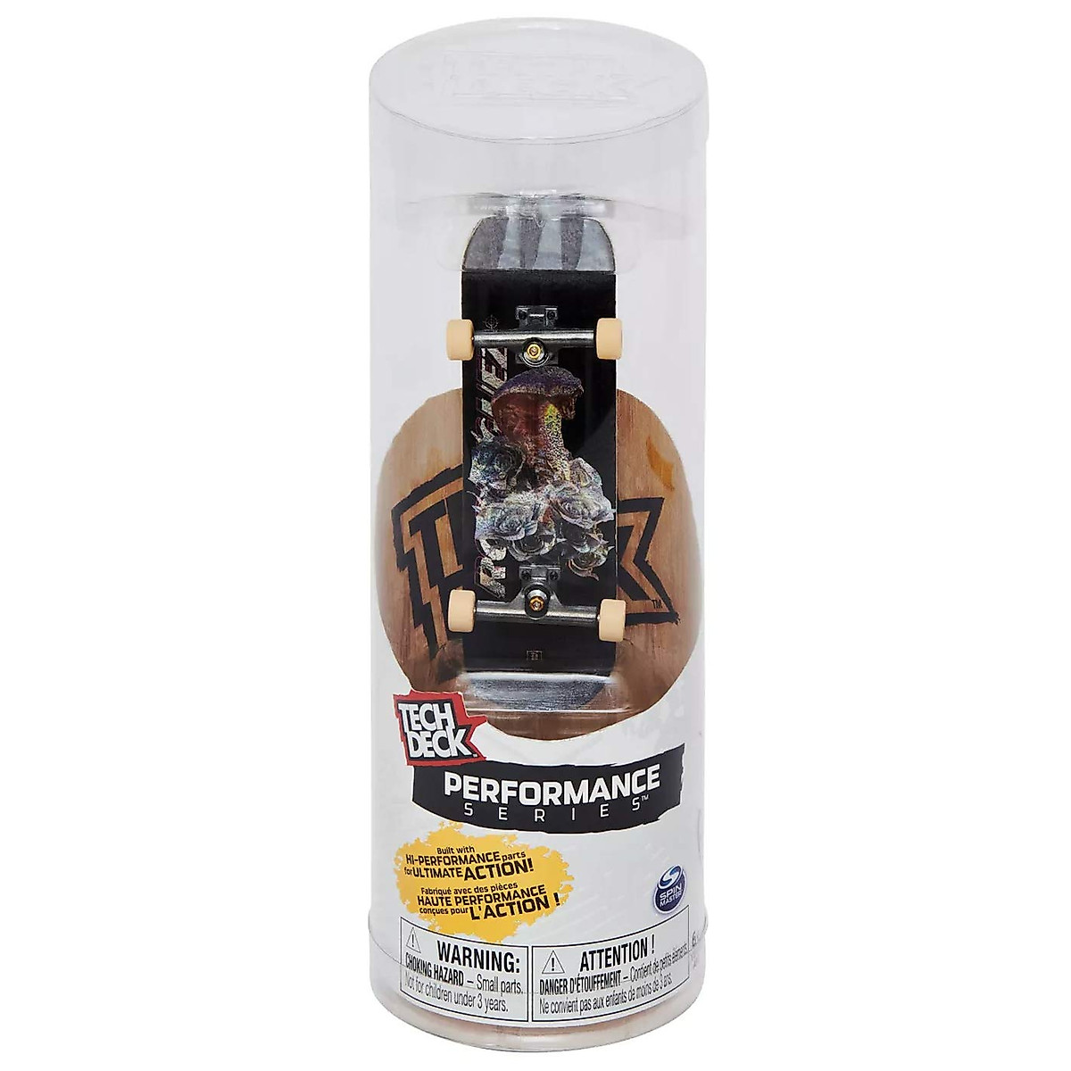 TECH DECK Performance Wood Series Primitive Skateboards Paul Rodriguez Warning Complete Fingerboard