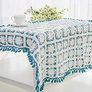 Blue Soft Acrylic Cotton Crochet Yarn DIY Knit Sweater Scarf Gloves Yarn Knitting Materials 240g