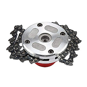 Trimmer Head Chain Trimmer Head Garden Trimmer Trimmer Head, for Chain Brush Cutter Weed Eater and Garden Pole Trimmer Tools