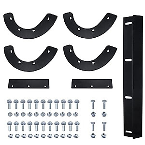 POSEAGLE Snow Blower Rubber Auger Paddles Replaces 72523-747-000, 72522-747-000, 72521-747-000 with 76322-747-000, 76322-747-A10 Scraper for Honda HS521, HS521K1, HS621 Snowblowers