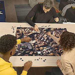 Ravensburger Chocolate Paradise 2000 Piece Jigsaw Puzzle for Adults - 16715 - Every Piece is Unique, Softclick Technology Means Pieces Fit Together Perfectly
