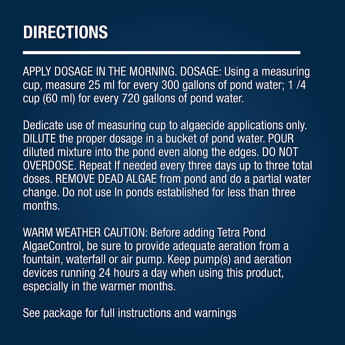 Tetra 77188 Algae Control Treats 36000 gallons, 101.4-Ounce