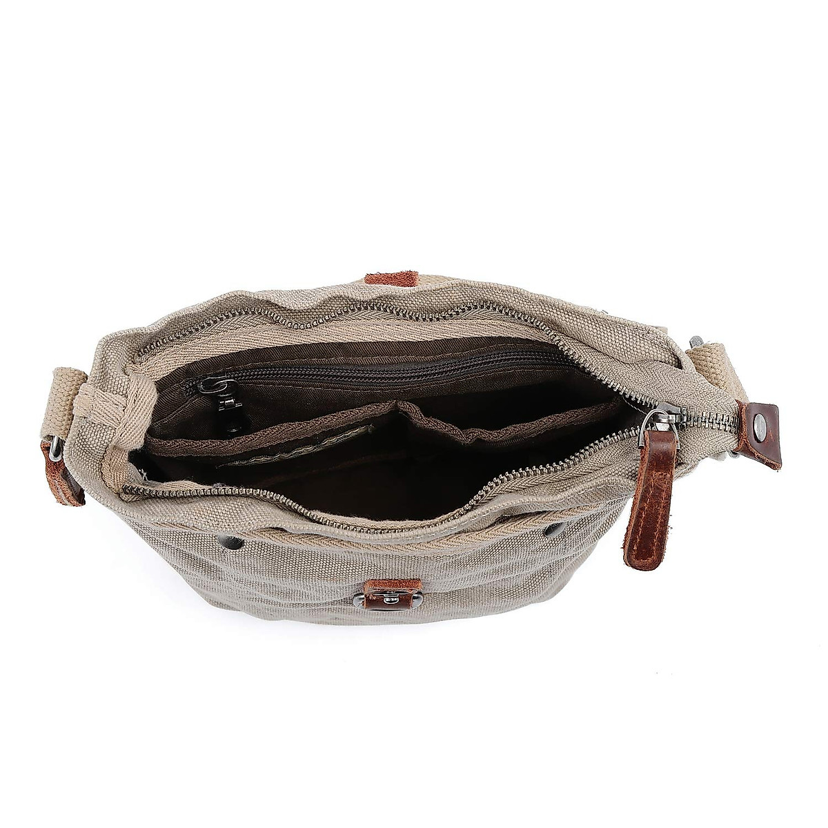 Forest Canvas Crossbody Bag (Slate)