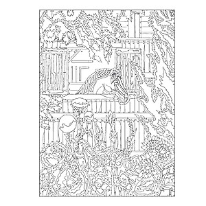 Creative Haven Country Scenes Color by Number Coloring Book (Adult Coloring Books: In The Country)