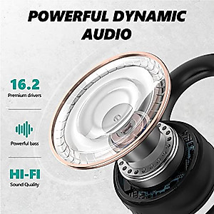 Open Ear Headphones, Bluetooth 5.3 Earbuds with 60H Playtime IPX7 Waterproof Wireless Earbuds Immersive Premium Sound True Wireless Open Ear Earbuds with Earhooks for Running, Walking and Workouts