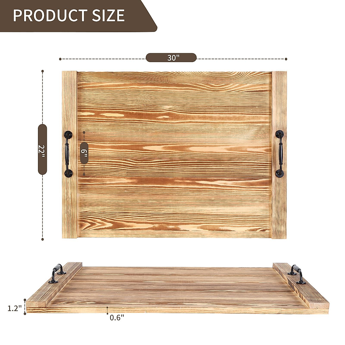 Noodle Board Stove Cover for Gas/Electric Stove Top- Wooden Stove Top Cover for Counter Space- Durable Wood Stove Top Cover Cutting Board -Sink Cover RV Stove Top Cover, Decorative Tray for Kitchen
