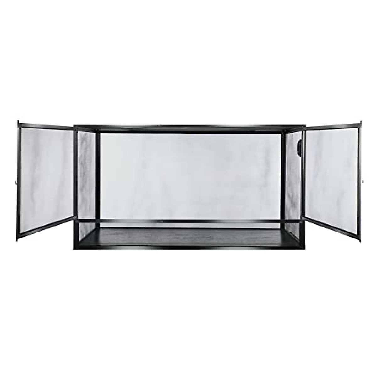 Toxirium Reptile Screen Cage 66 Gallon 39" x 20" x 20" Reptile Terrarium Habitat for Chameleon, Wide Breeding Area with Open Doors Lock