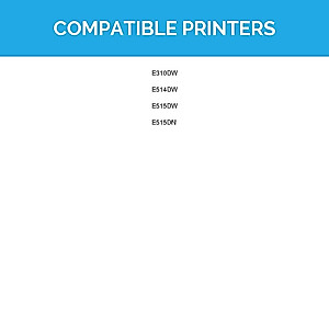 LD Compatible Toner Cartridge Replacement for Dell 593-BBKD E310dw E514dw E515dn E515dw High Yield (Black)