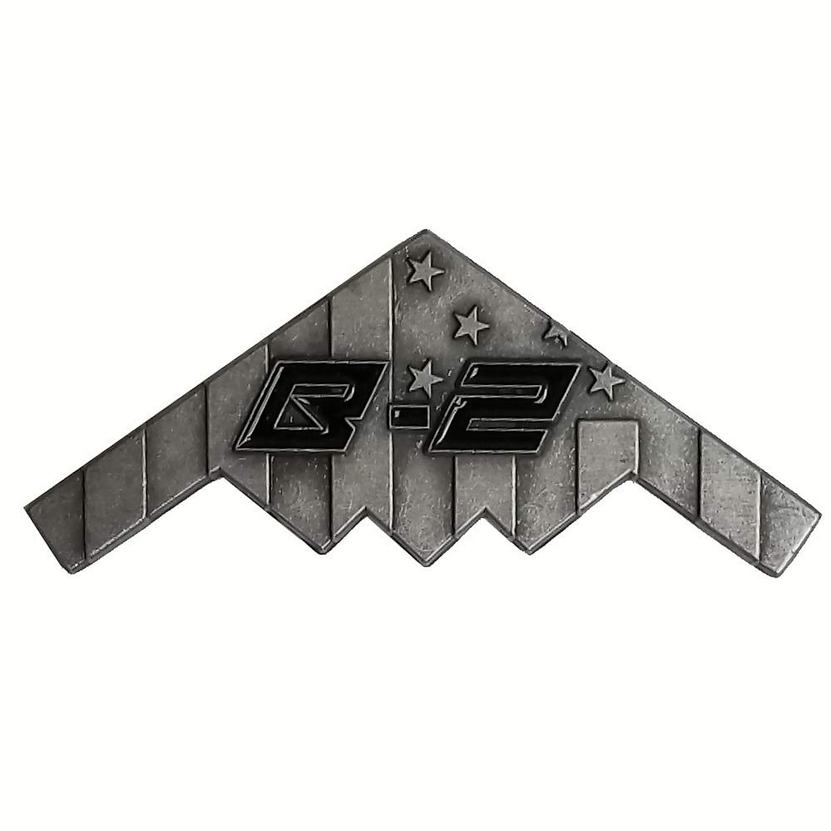 B-2"Stealth" Spirit Bomber Military Aircraft Shaped Challenge Coin