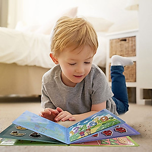 Quiet Book for Toddlers Montessori Activity Toys Busy Book Sensory Educational Preschool Learning Book for 3 4 5 6 Year Old Boys and Girls School Supplies(Numbers)