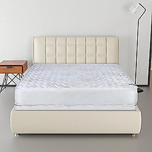 Greaton Gentle Firm Tight top Innerspring 4" Wood Split Box Spring/Foundation for Mattress Set, Full, Beige