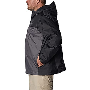 Columbia Men's Glennaker Sherpa Lined Jacket, Shark/City Grey, X-Large