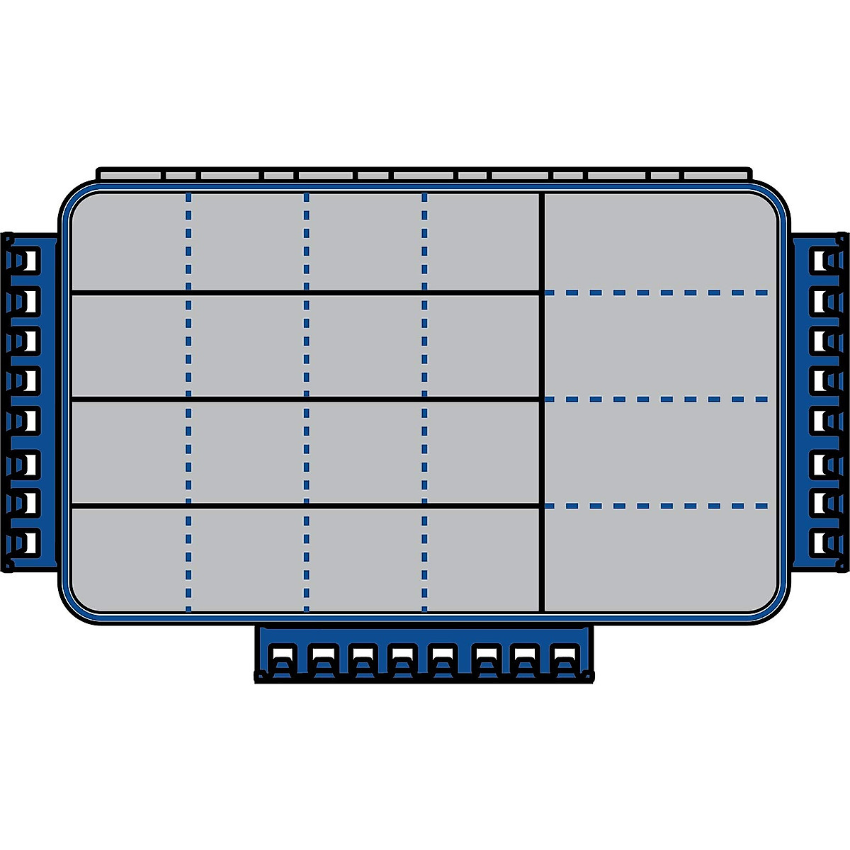 Flambeau Outdoors Zerust MAX WP5005ZMP Waterproof Tuff Tainer - 3-Pack Bundle, Smoke Gray