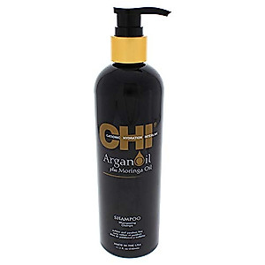 chi Argan Oil Shampoo, Brown, 11.5 Fl Oz (Pack of 1)