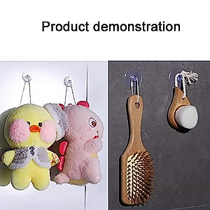 AQUANEAT 30 Packs Suction Cups Without Hooks 0.8/1.2/1.8 Inch Clear Sucker Pads for Glass Home Organization Decoration