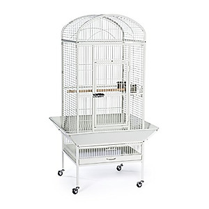 Prevue Pet Products 34522 Dometop Bird Cage, Large, Chalk White
