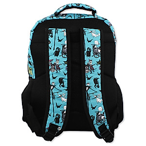 Disney Nightmare Before Christmas Kids 16 Inch School Backpack (One Size, Teal)