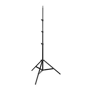 Fovitec 7'6" Spring Cushioned Collapsible Background Stand Kit with Clip for Pop Up Backdrops, Chroma Key Green Screens, and Foldable Disc Reflectors