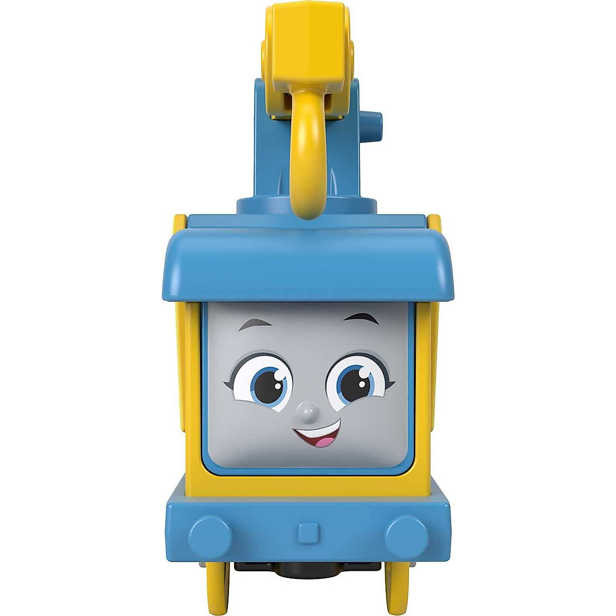 Thomas & Friends Motorized Toy Carly the Crane Battery-Powered Rail Vehicle for Preschool Pretend Play Kids Ages 3+ Years
