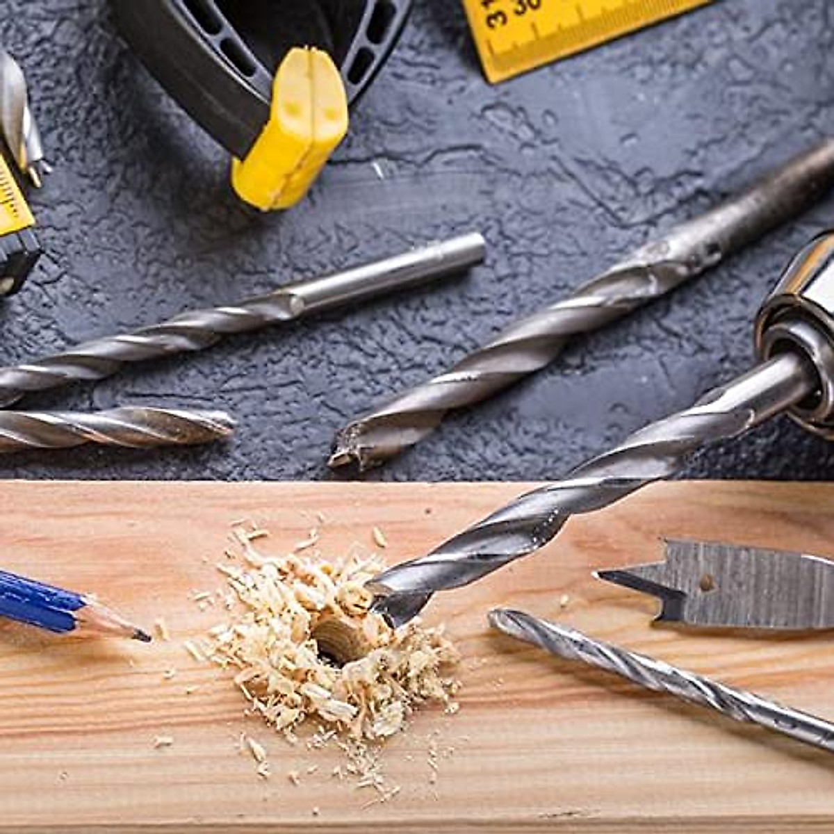 Utoolmart 3Pcs Twist Drill High Speed Steel Bit, Mini Twist Drill Bits Set, Jobber Small Twist Drill Bits, 3.8mm Twist Drill, HSS-4241 Twist Drill Bit Set, for Steel Aluminum Alloy