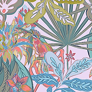 Vera Bradley Women's Cotton Utility Sling Backpack, Rain Forest Canopy - Recycled Cotton, One Size