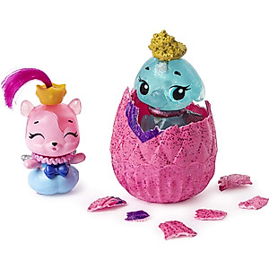 Hatchimals CollEGGtibles, Glitter Salon Playset with 2 Exclusive, for Kids Aged 5 and Up