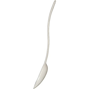 Carlisle FoodService Products Plastic Solid Spoon, 9 Inches, White