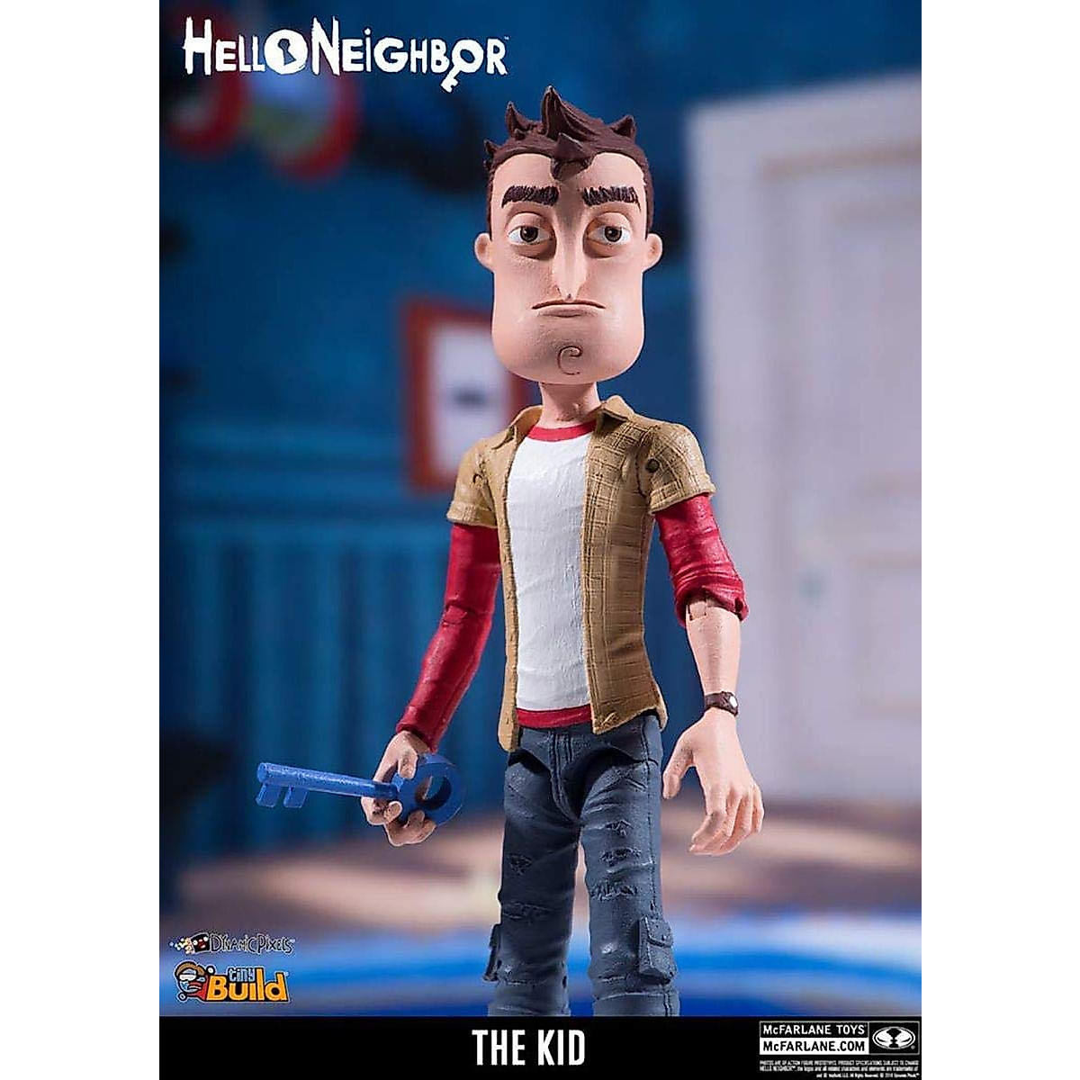 McFarlane Toys Hello Neighbor The Kid Action Figure