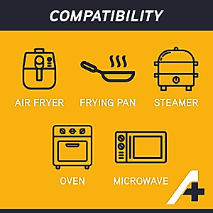 120pcs Air Fryer Disposable Oil Proof Paper Liners 7.9 inch Non-Stick Round Parchment Paper 3 to 7qt, Brown (Generic)